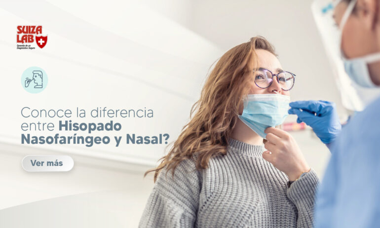 ¿Cuál es la diferencia entre Hisopado Nasofaríngeo y Nasal? - Suiza Lab